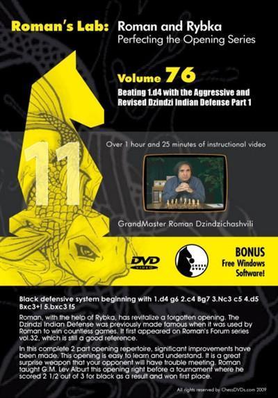 Roman's Lab #76 - Beating 1.d4 with the Aggressive and Revised Dzindiz ...